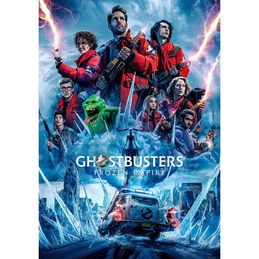 Ghostbusters Frozen Empire Ghost Buster's Freezing City (2024) DVD New ...