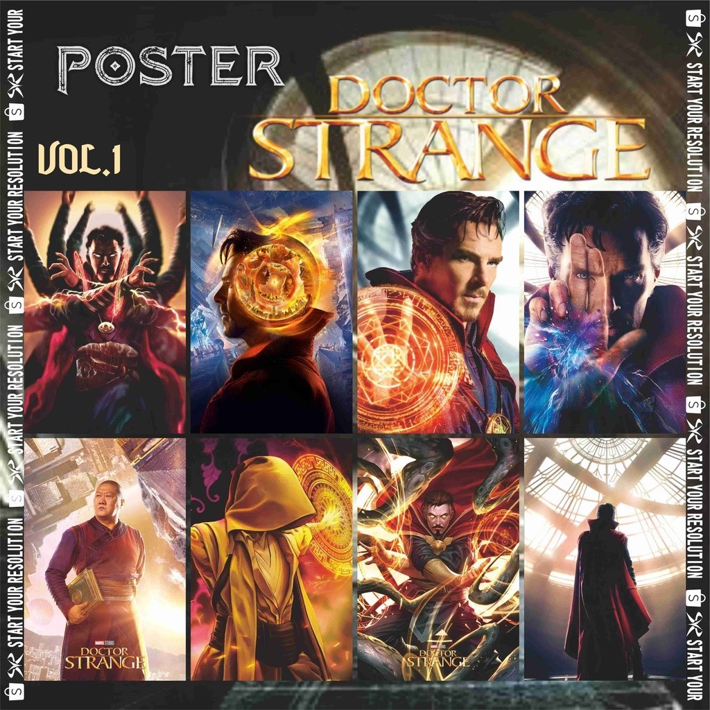 Marvel Doctor Strange Vol.1 Film Poster - Dr Strange / Poster Wall ...
