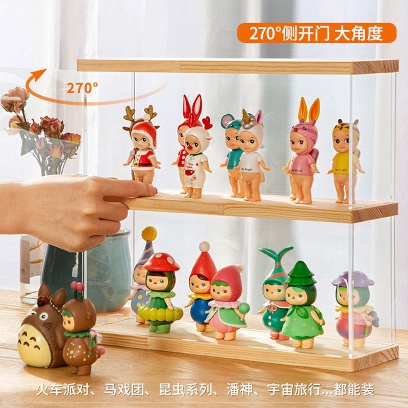 YIXIN Acrylic Display Box Blind Box Storage Display Rack Hand Storage ...