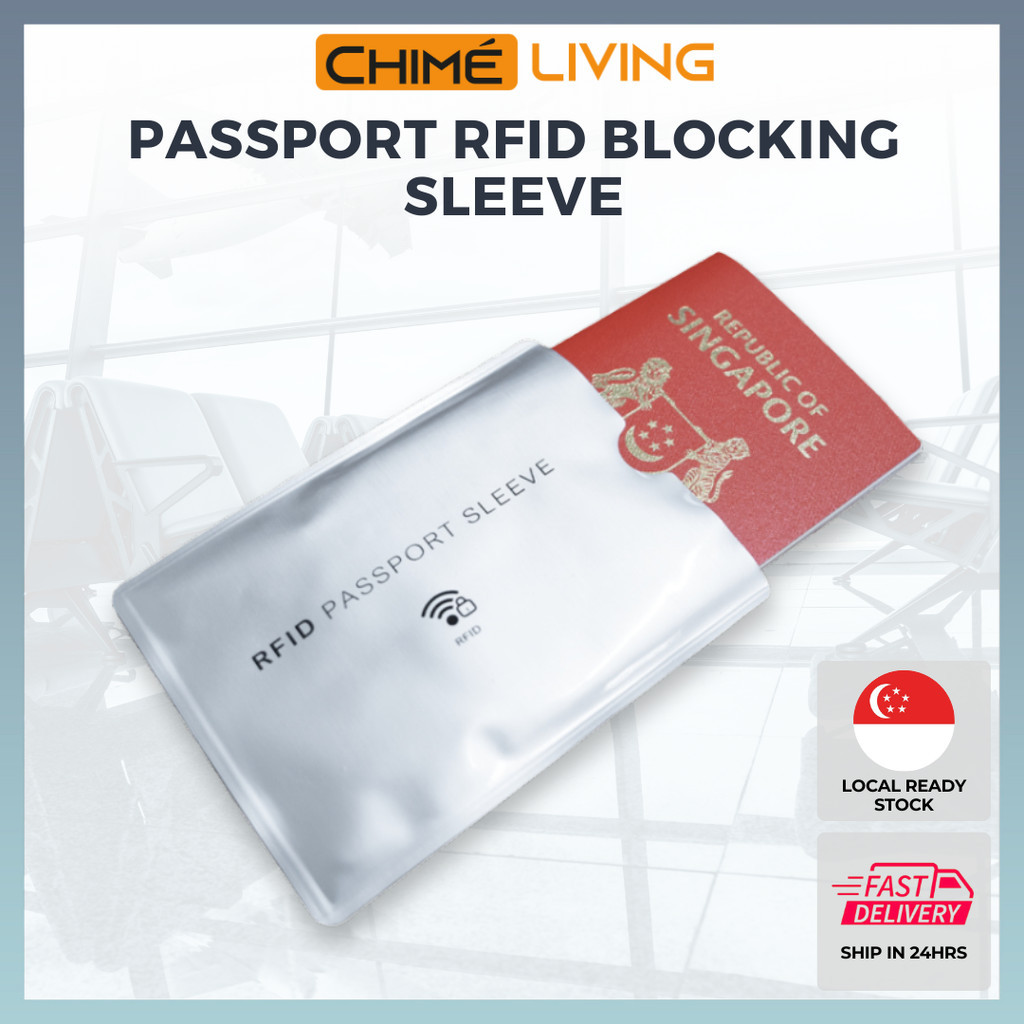 Passport RFID Blocking Anti Theft Sleeve | Shopee Singapore