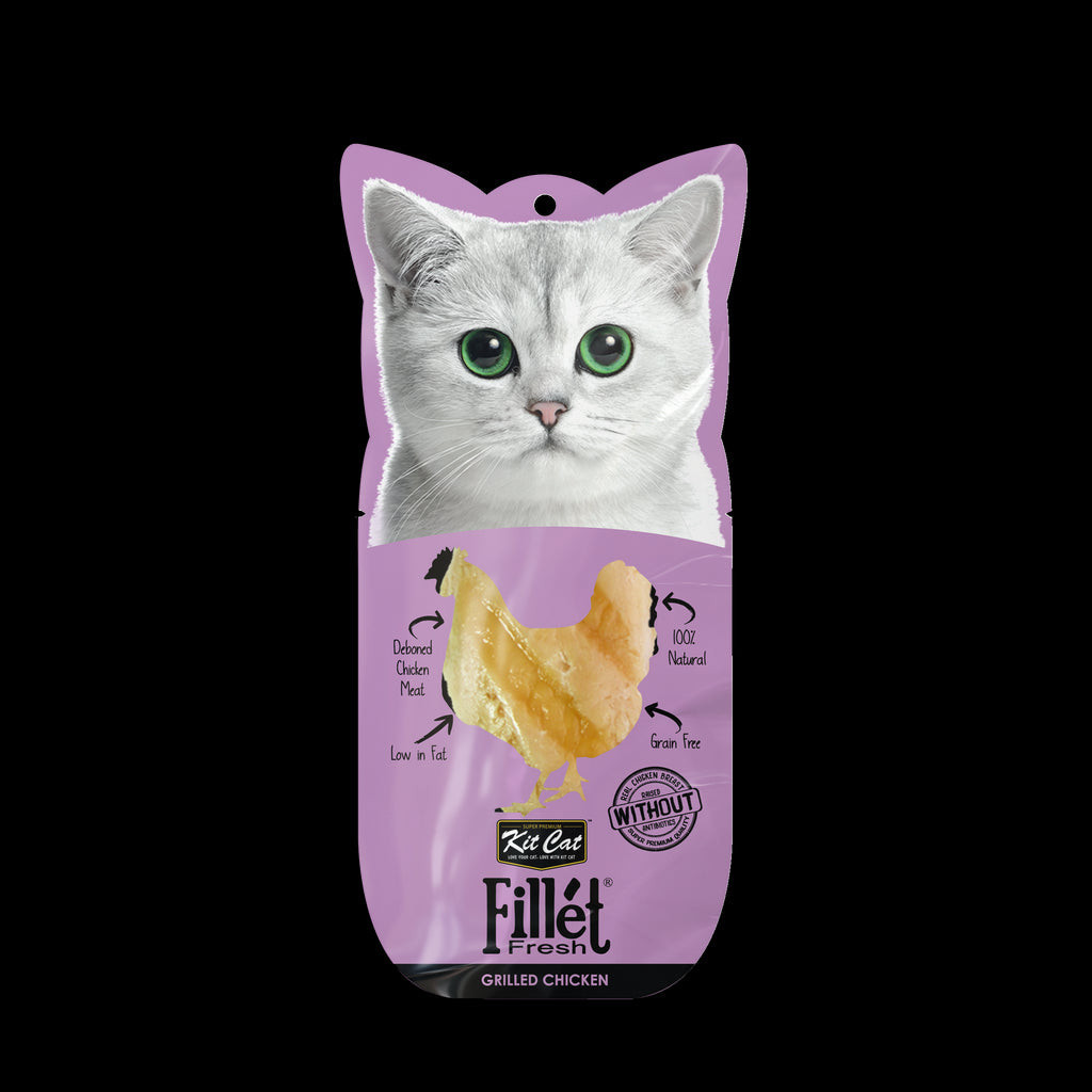 Kit Cat Fillet Fresh Grilled Chicken (30g) | Shopee Singapore