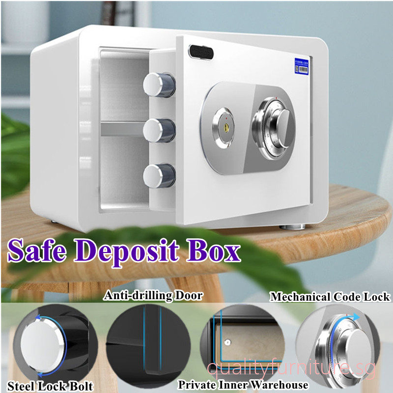 Safe Box Security Drill Resistance All-Steel Anti-theft Mechanical Knob ...