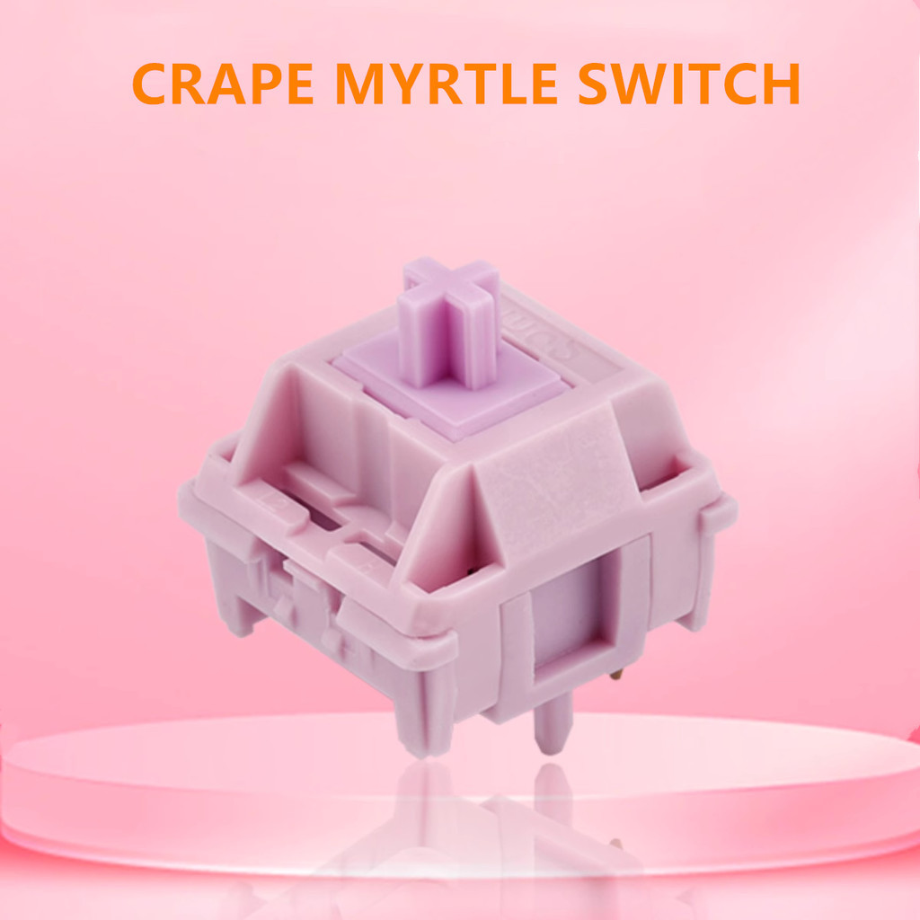 Crape Myrtle Switch Compatible with MX Custom Rainy75 Switch Hot ...
