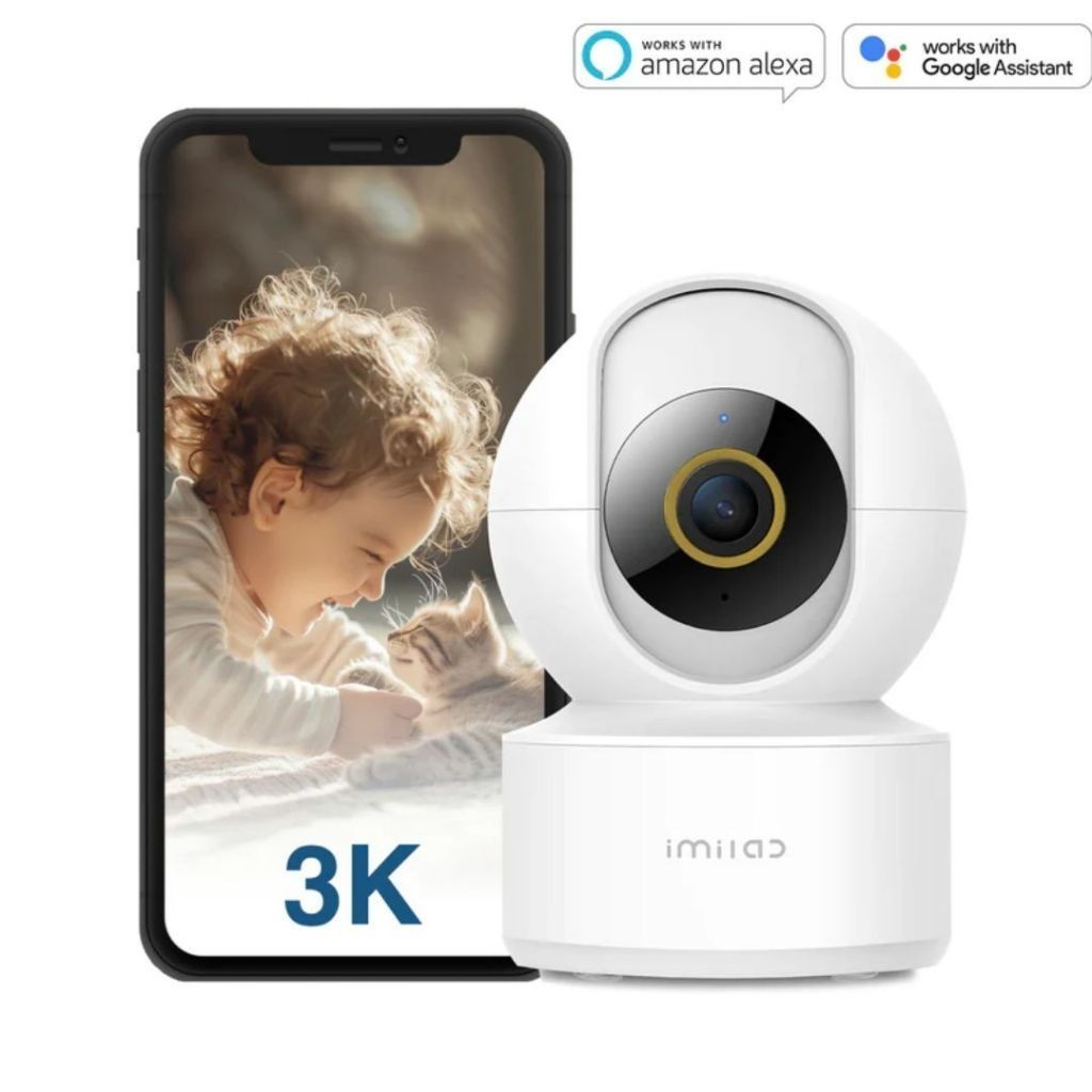 [Imilab] C22 Home Security Camera 5MP Smart WiFi 6 CCTV Colour Night ...