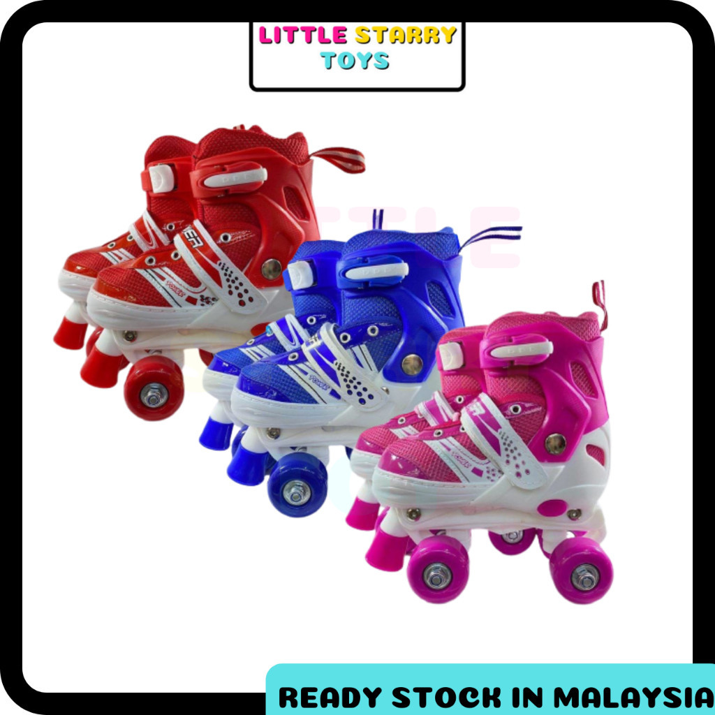 Double Row Adjustable Inline Skate Kids Roller Blade Kid Inline Skates ...