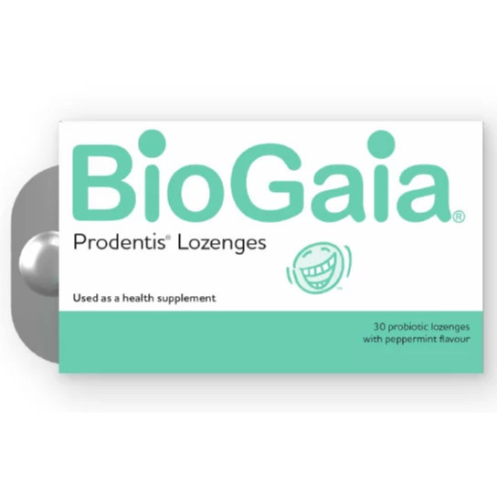 Biogaia Prodentis Lozenges Peppermint Flavour ( 30 Probiotics Lozenges ...