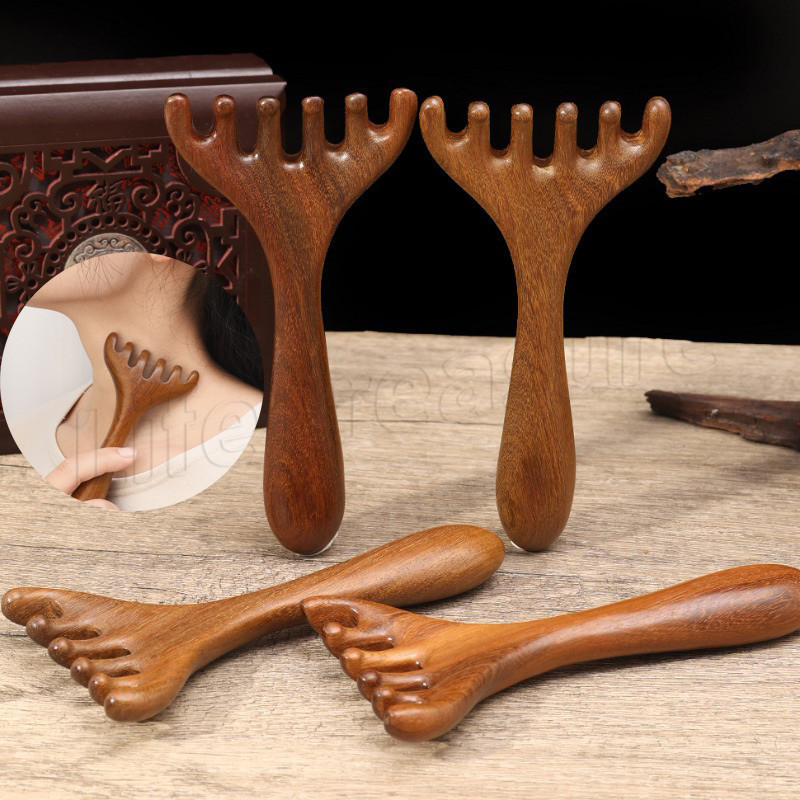 [ Featured ] Deer Horn Head Massager - Facial Body Scraper - Meridians ...