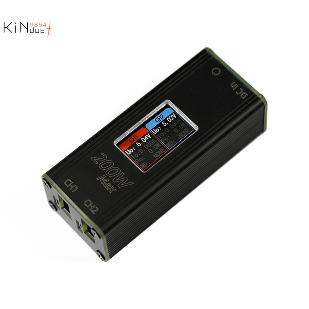 1 Piece Fast Charging Module 200W Desktop Chager Black Metal 1.14In IPS ...
