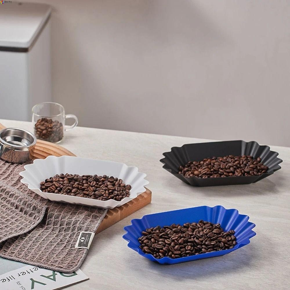 LEOTA Coffee Bean Tray, Plastic Oval Sample Display Tray, Coffee Bean ...