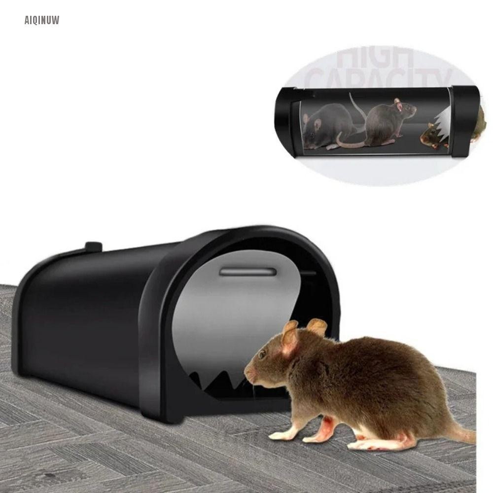 AIQINUW Smart Mouse Trap, Reusable No Kill Live Mousetrap, Professional ...