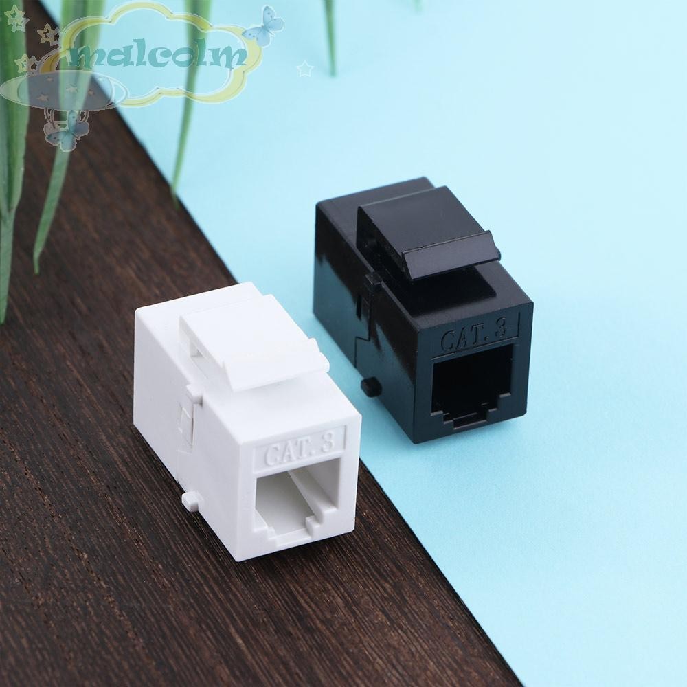 MALCOLM RJ11 Connector Connectors Voice Coupler Dual Straight Head ...