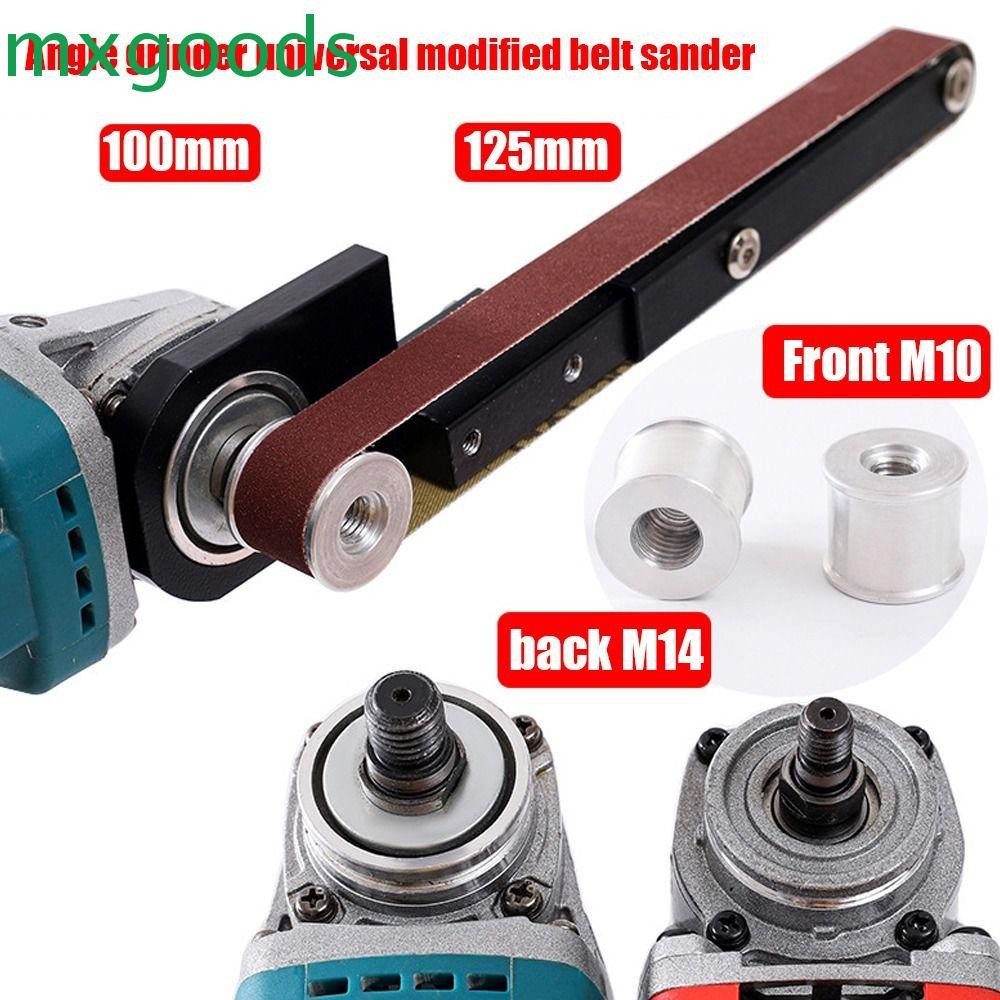 MXGOODS Angle Grinder Belt Sander, Polishing Sander Grinder Sand Belt|Mini Abrasive Belt ...