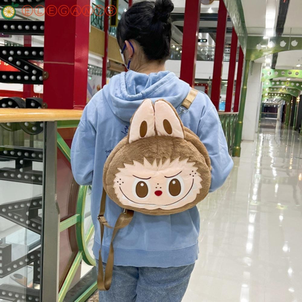 AELEGANT Plush Labubu Bag, Mokoko Cute Labubu backpack, Fashion Kawaii ...