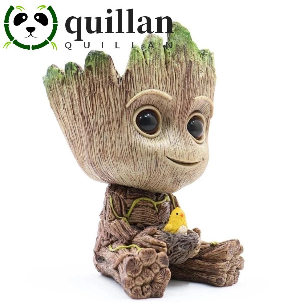 QUILLAN Groot Action Figure Sitting Figure Toys Mini Groot Figure Toys ...