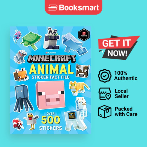 Minecraft Animals Sticker Fact File - Paperback - English ...