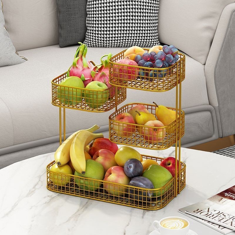 Fruit Plate Living Room Home Fruit Basket Coffee Table Snack Rack ...