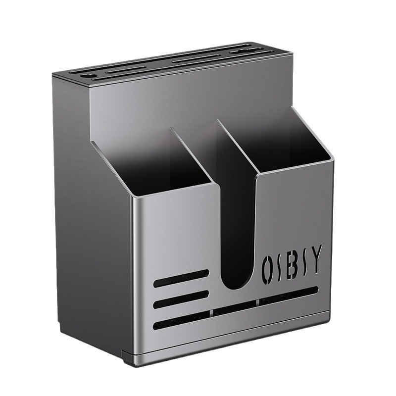 Stainless Steel Chopstick Spoon Storage Rack Box Kitchen Utensil Holder ...