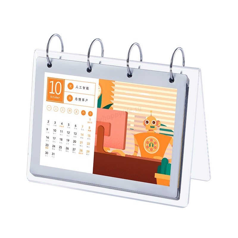 Table Menu Stand with 6 Pocket Display | Flip Menu Stand | Clear Menu ...