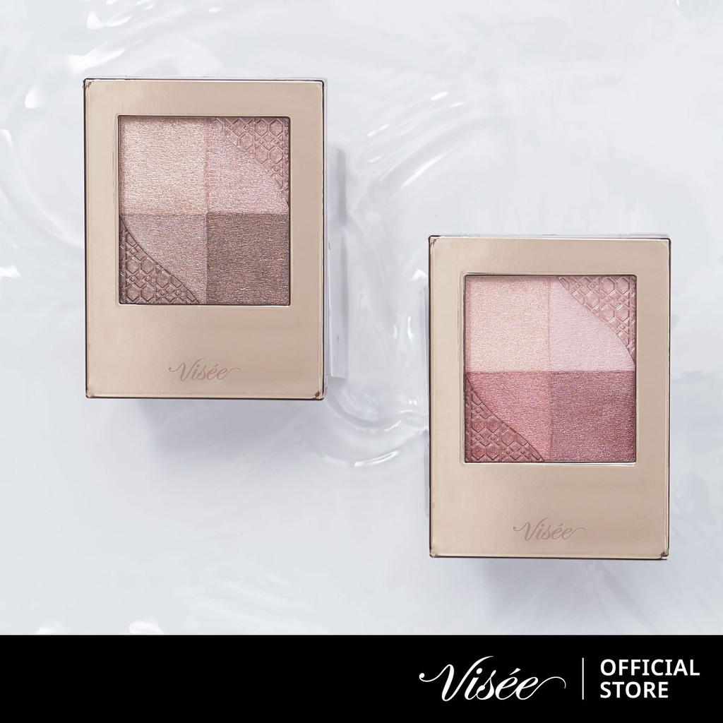 Visee Nuance Dewy Creator Eye Color | Quad Color Eye Makeup | Shopee Singapore