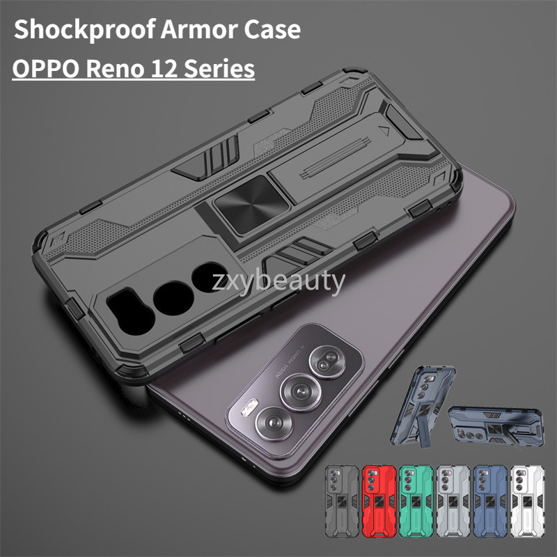Casing For OPPO Reno 12 Pro 5G 2024 Phone Case TPU Soft Rubber Bracket ...