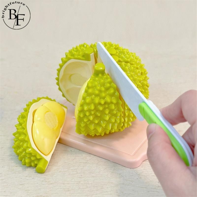Durian toy, children's fruit cutting pretend game, small restaurant ...
