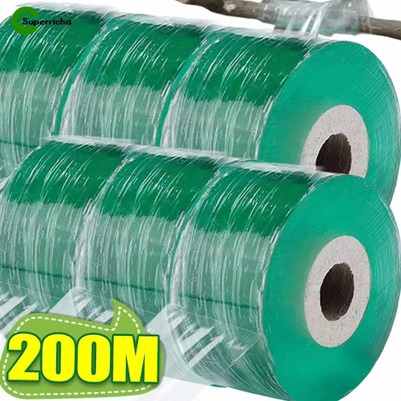 100/200M PE Grafting Tape - Garden Tools - 2/3cm Width Tree Roll Tape - for Vine Tomato Planting ...
