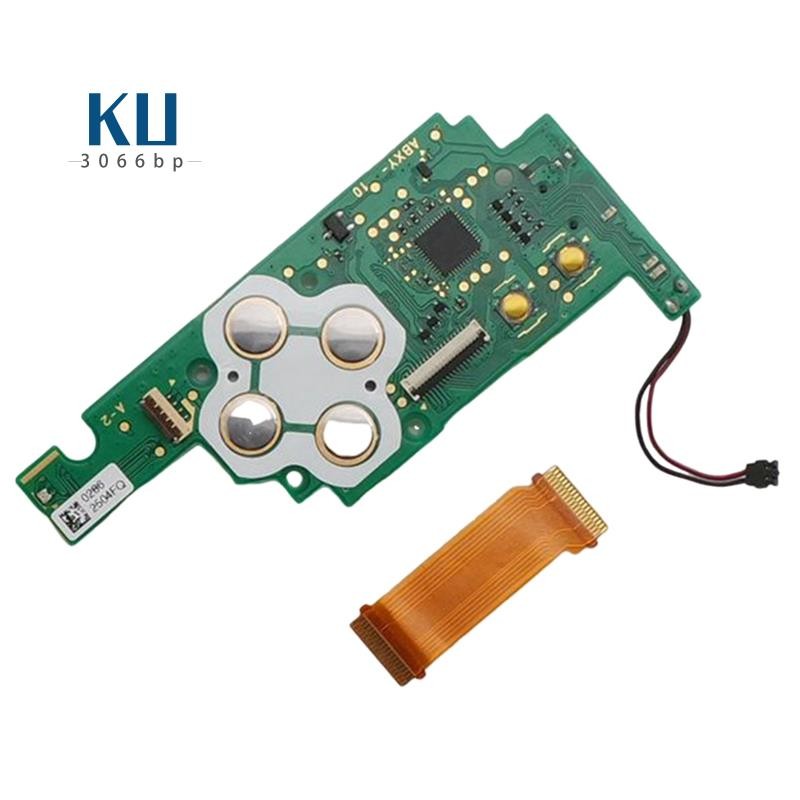 Power Switch Board+Flex Cable Replacement Parts PCB for New 3DS ABXY ...