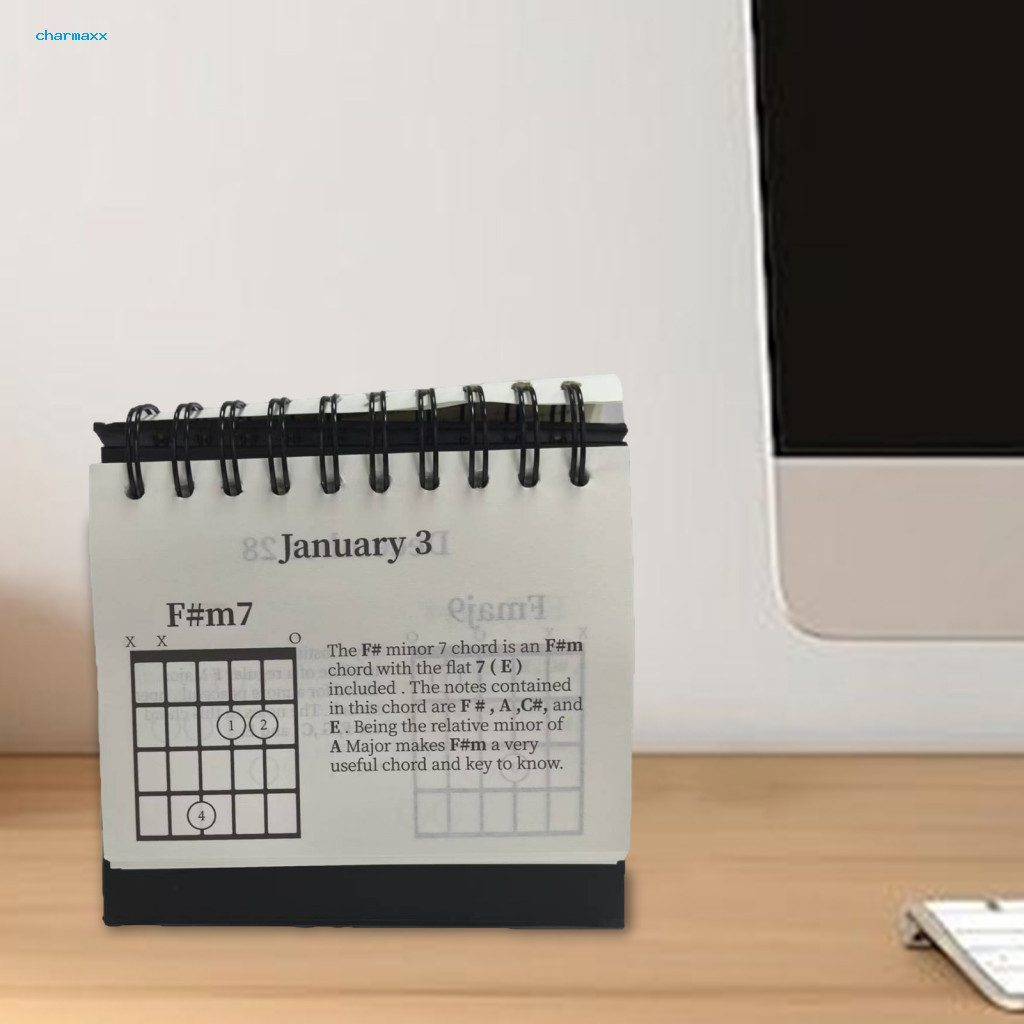 CM Guitar Calendar Musical Instrument Calendar 365 Days of Guitar ...