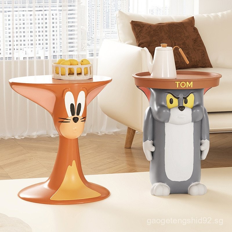 [92%Positive Rate]Tom and Jerry Large Figurine Tom Jerry Bedside Table ...