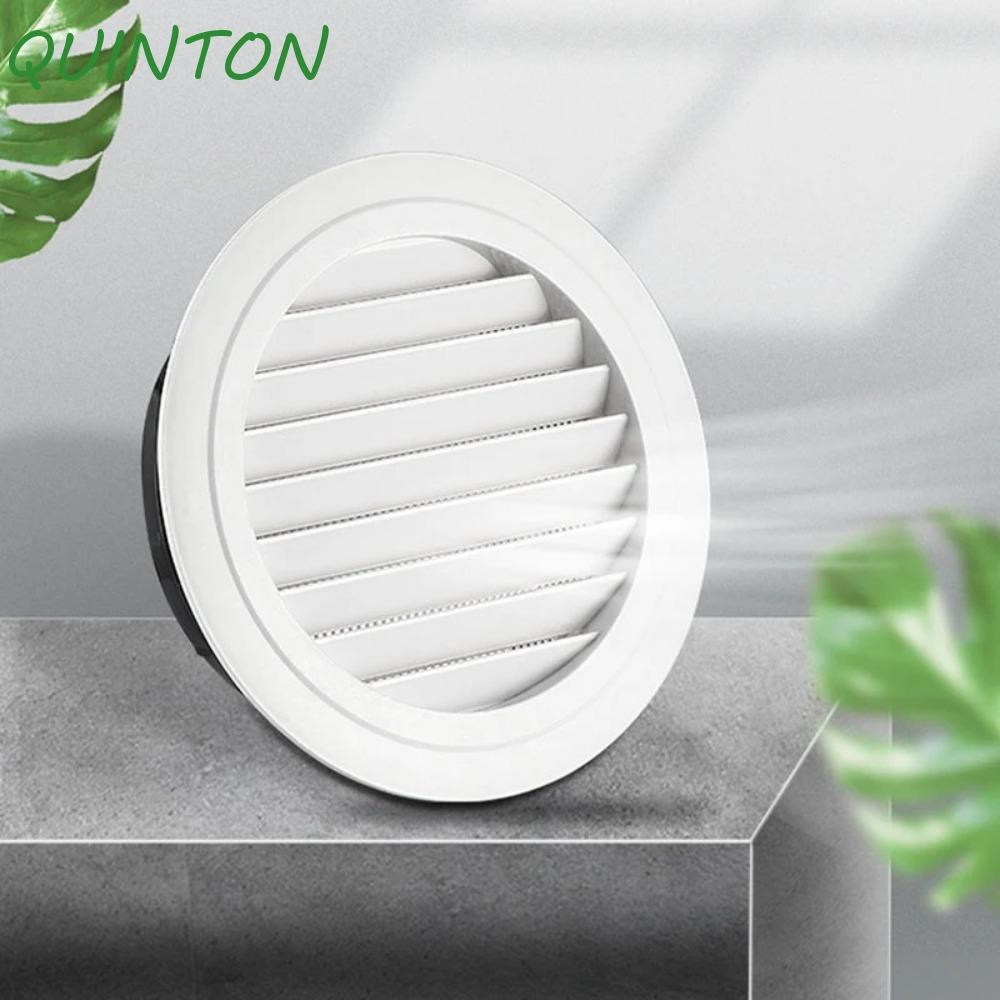 QUINTON Round Air Vent Extract Valve, 75-200mm Plastic Air Vent Extract ...