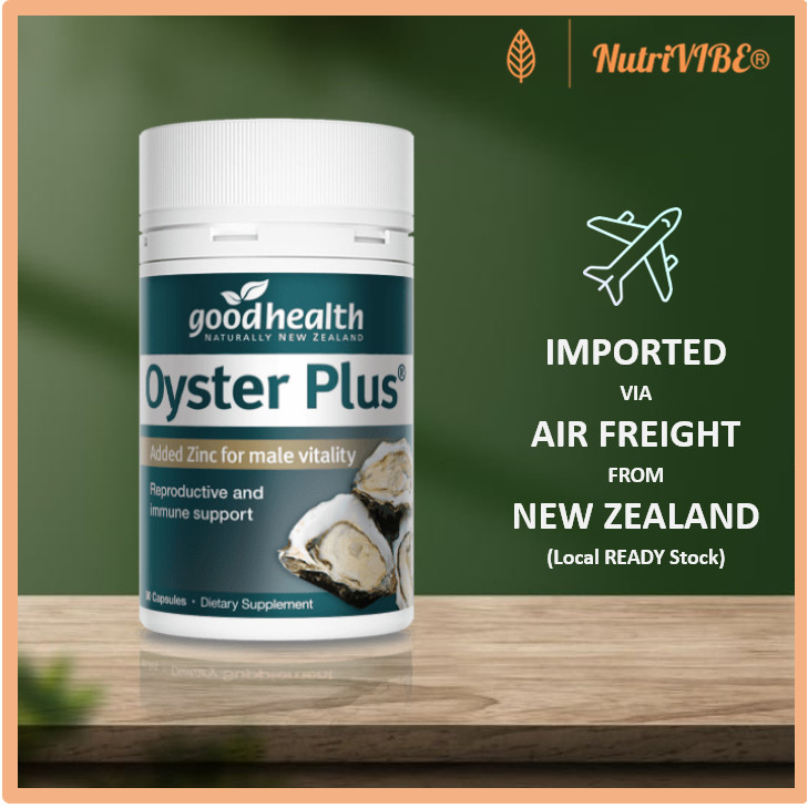 [Ready SG Stock] NZ Version GoodHealth Oyster Plus Zinc 60 Capsules ...