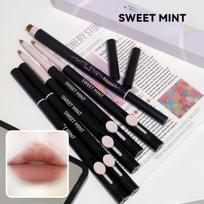 SWEET MINT Lip Liner Artist Lip Liner Double-Ended Lip Outline Long ...