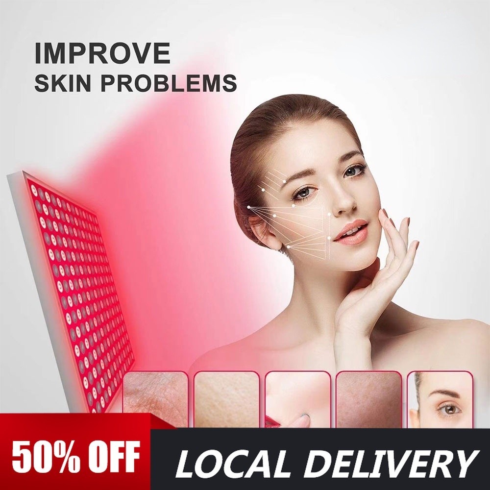 Red Light Panel LED Light For Skin Body Face Beauty Tool 660nm And ...