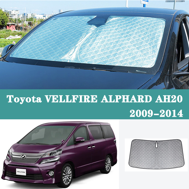 Car Front Windscreen Sun Shade Cover For Toyota VELLfire ALPHARD AH20 ...
