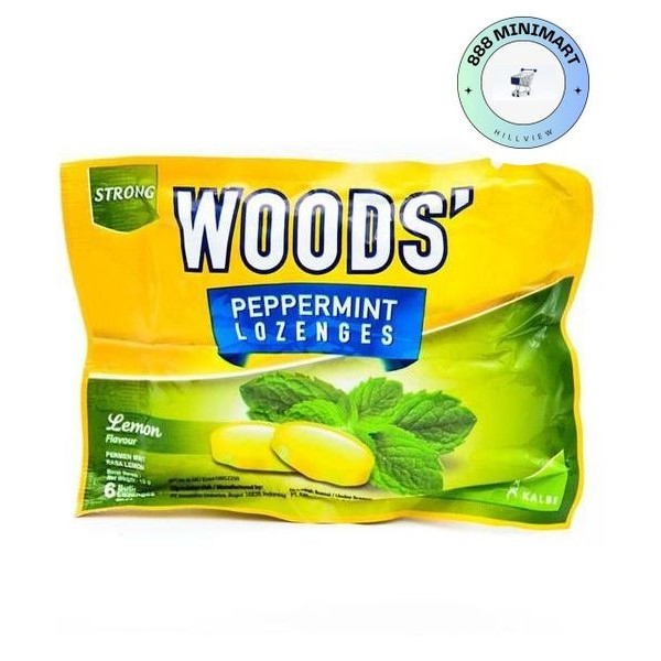 Woods' Peppermint Lozenges Honey Lemon Flavor Candy 15g | Shopee Singapore