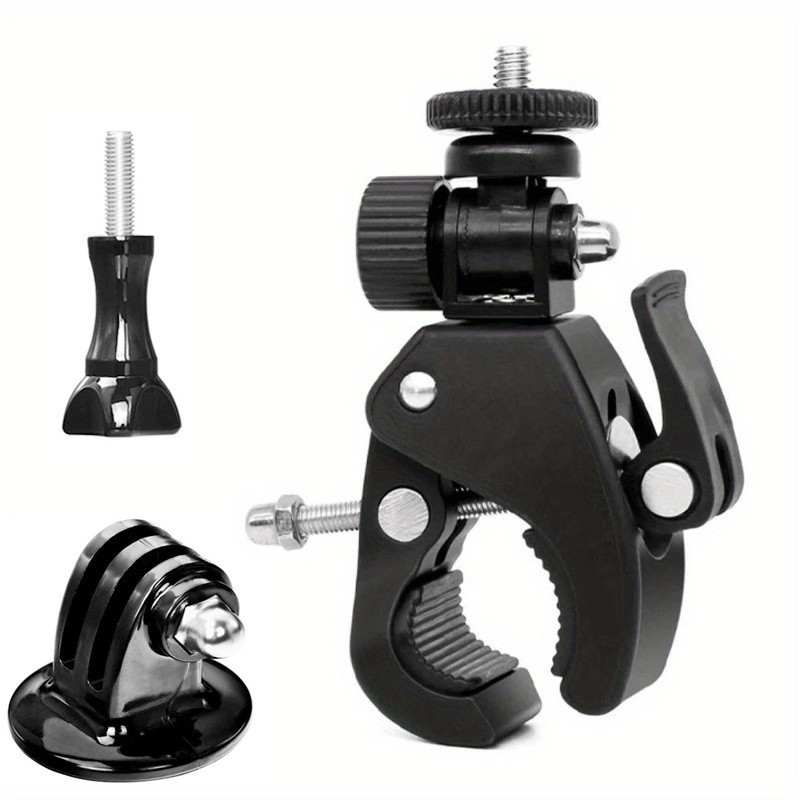 For GoPro Hero 12/11/10/9 Bicycle Motorcycle Handlebar Handle Clamp Bar ...