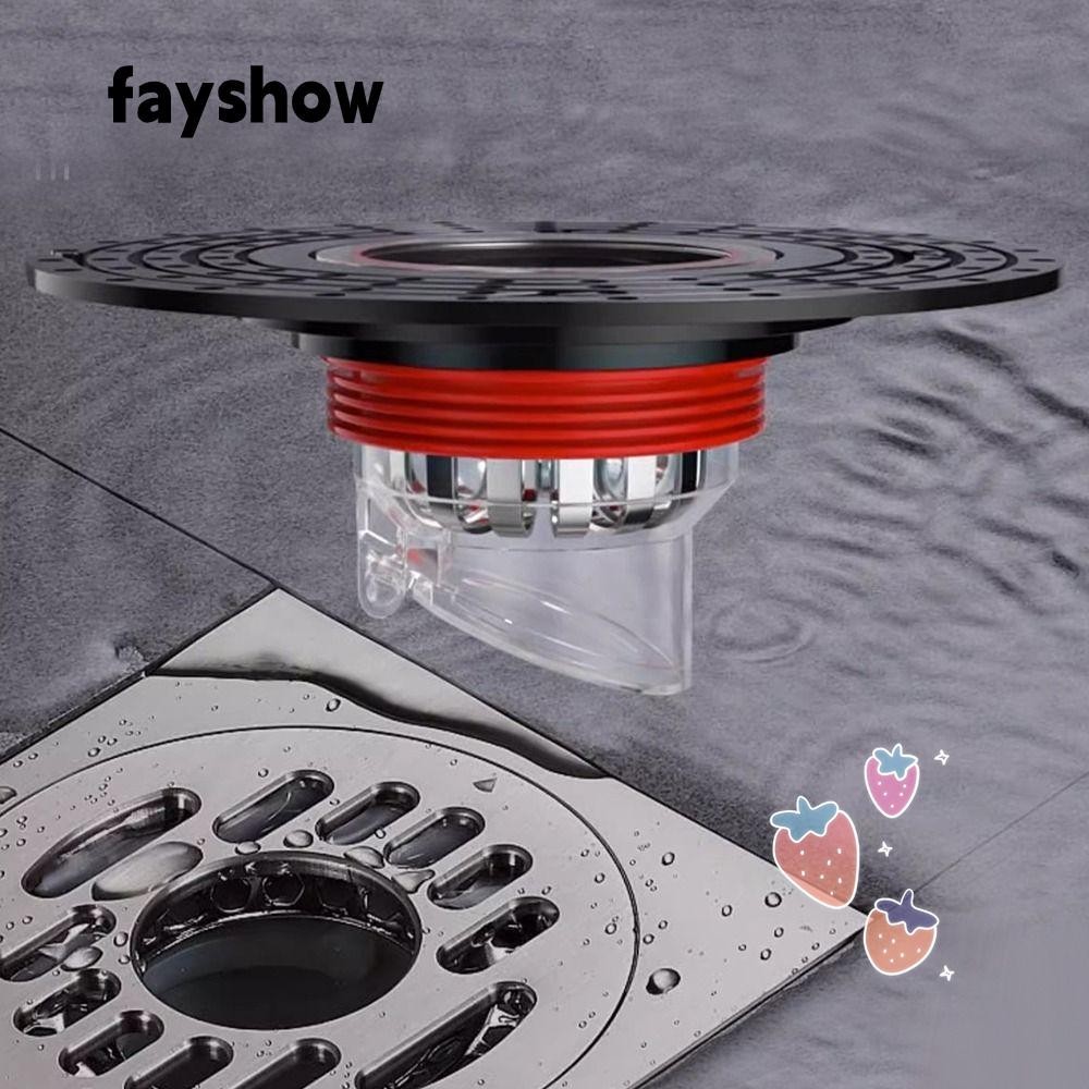 FAY Shower Floor Drain Core, Insect Proof With Grid Grate Cover Sink ...