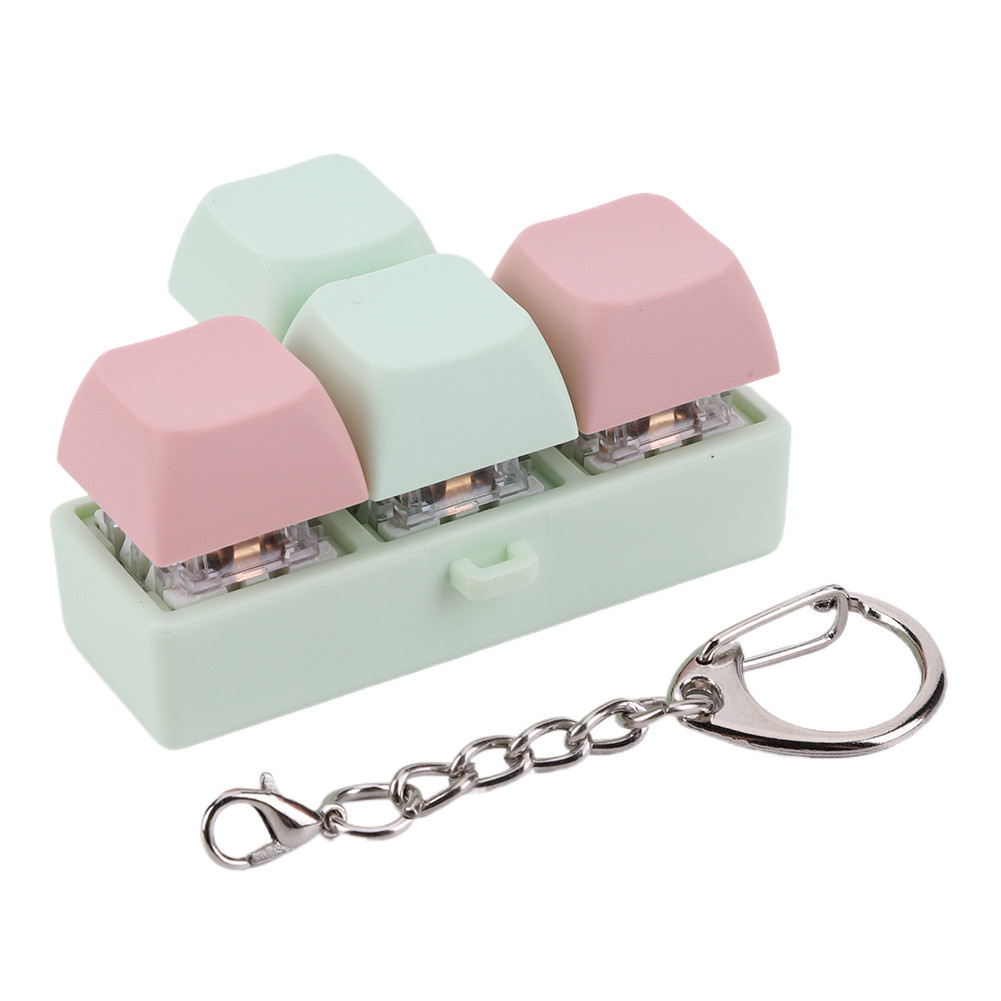 Keyboard Fidget Toy 4 Keys Stress Relief Mechanical Keyboard Axis ...