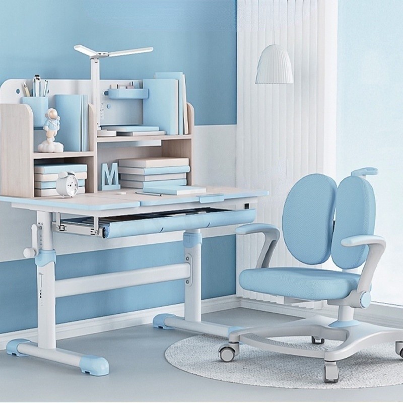 Study Table Ergonomic Children's Study Table Degree Adjustable Student ...