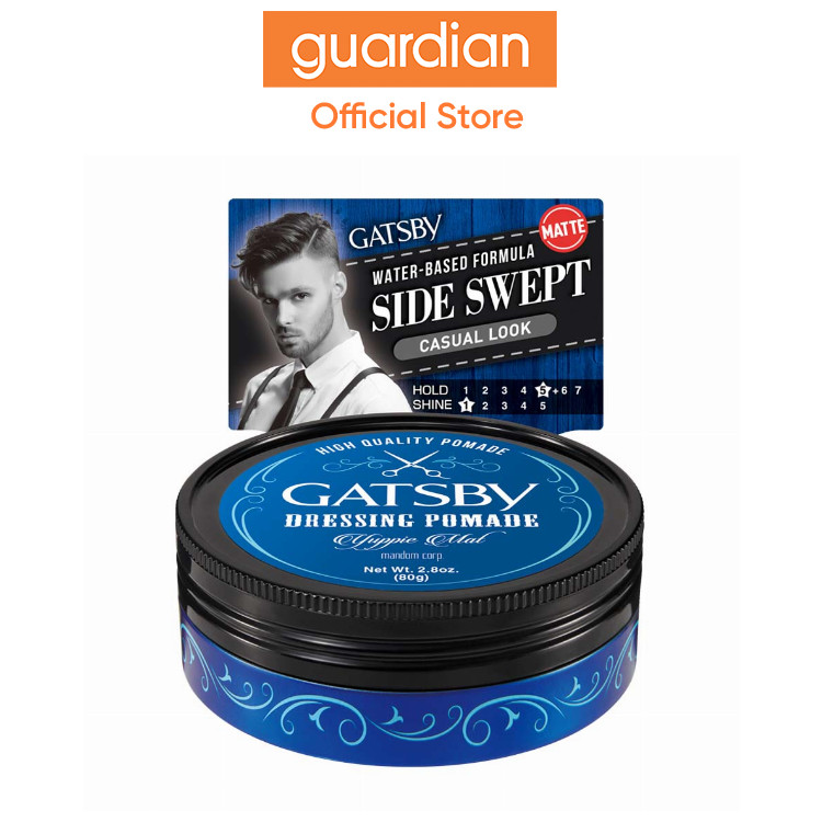 Gatsby Dressing Pomade Yuppie Mat 80g | Shopee Singapore