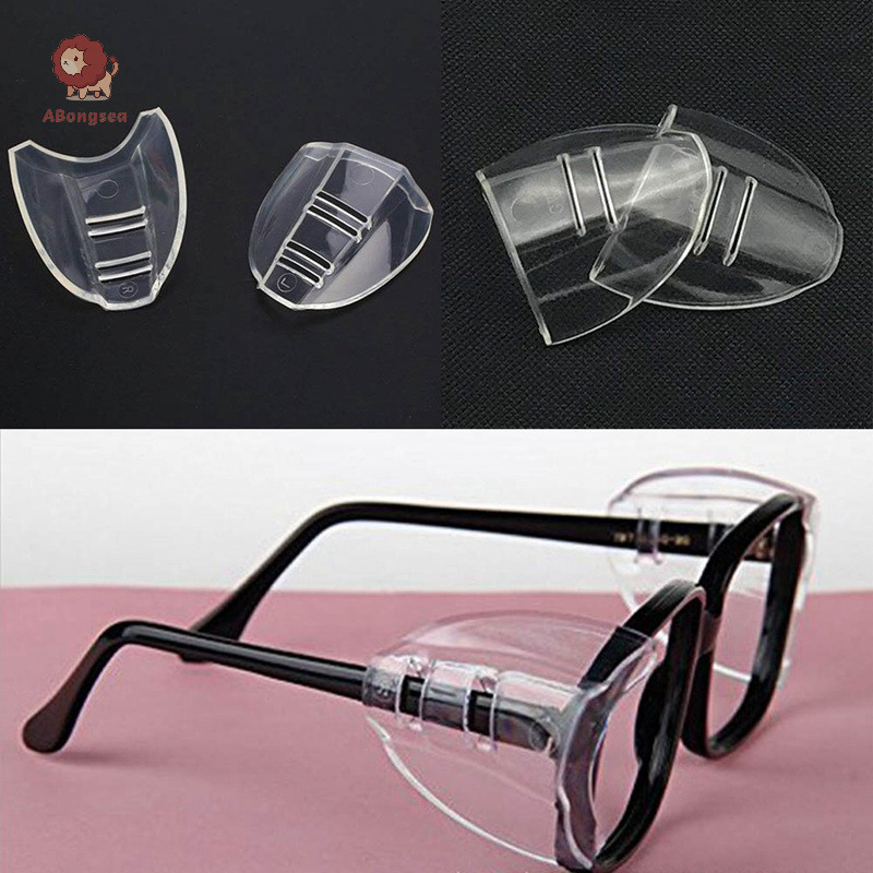 abongsea 1 Pair New Safety Glasses Protective Covers for Eyewear ...