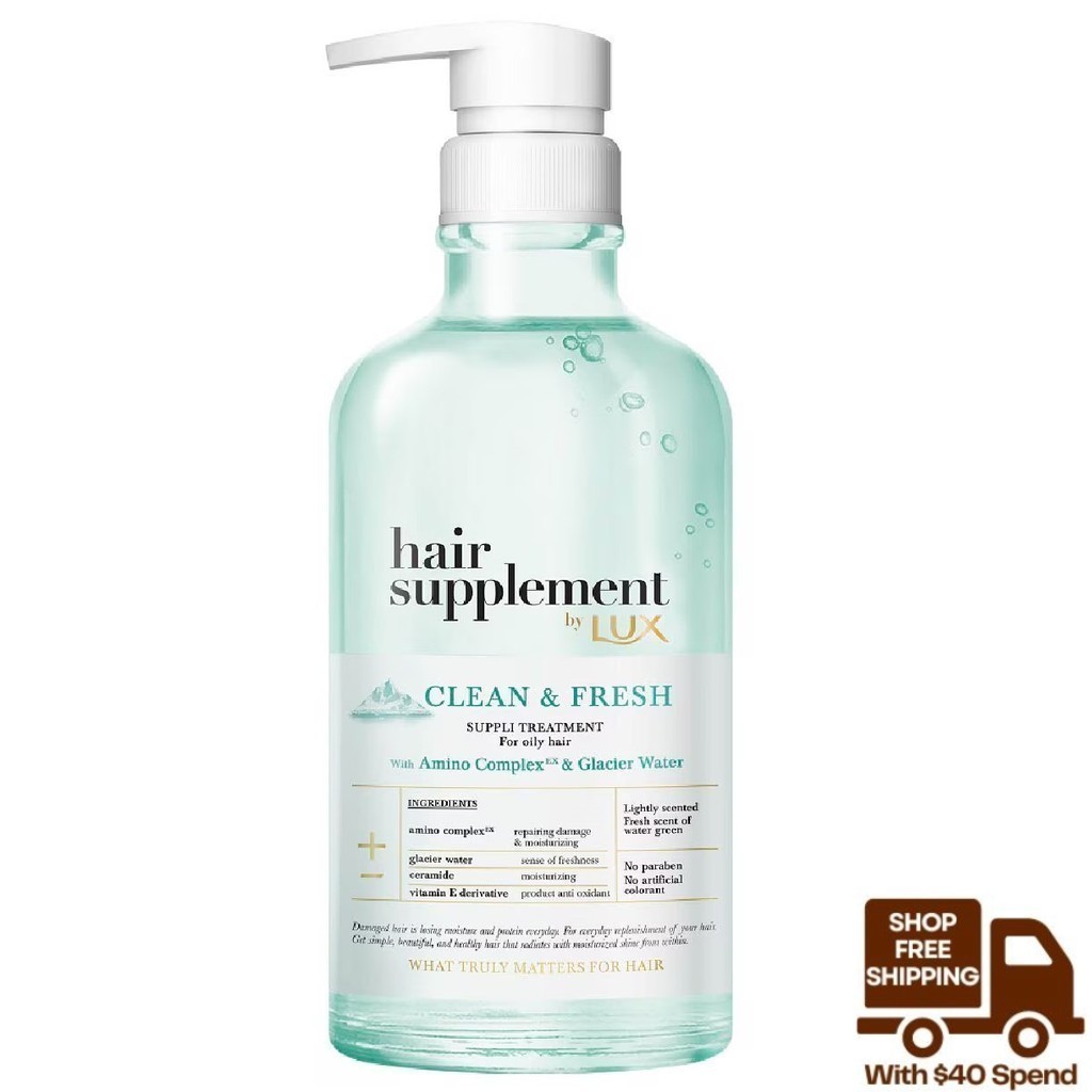 LUX Hair Supplement Clean And Fresh Shampoo 450g | Shopee Singapore