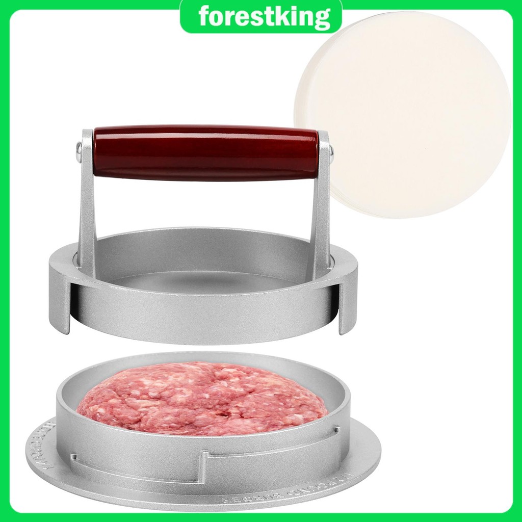 Hamburger Press Patty Maker Adjustable Burger Patty Maker Nonstick ...