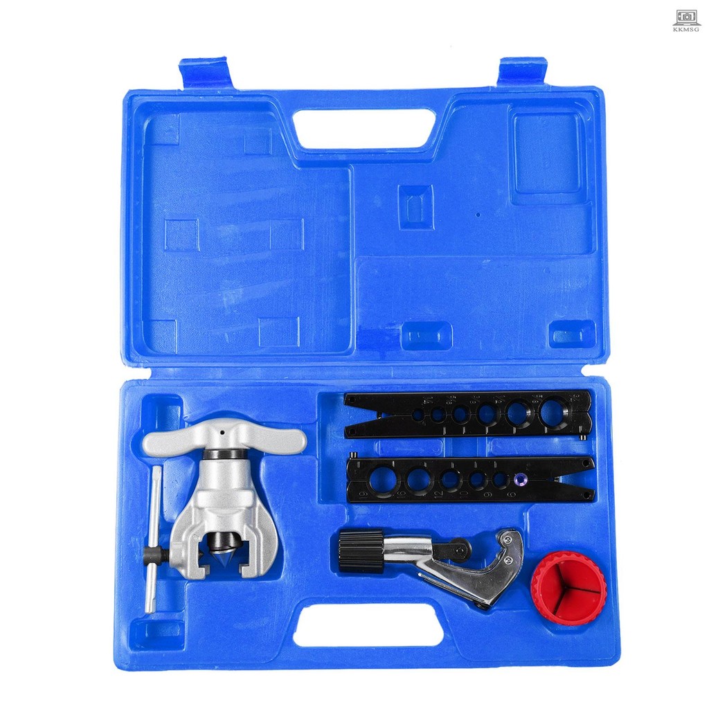 Eccentric Flaring Tools Set and Tube Cutter Kit for 6 Dies Sizes 1/4-3 ...