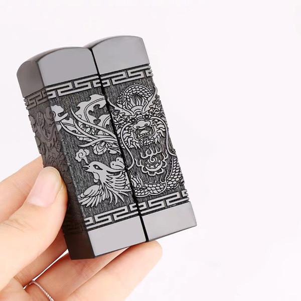 stamp chop rubber stamp cop nama stamp Ebony Log Calligraphy Wooden ...