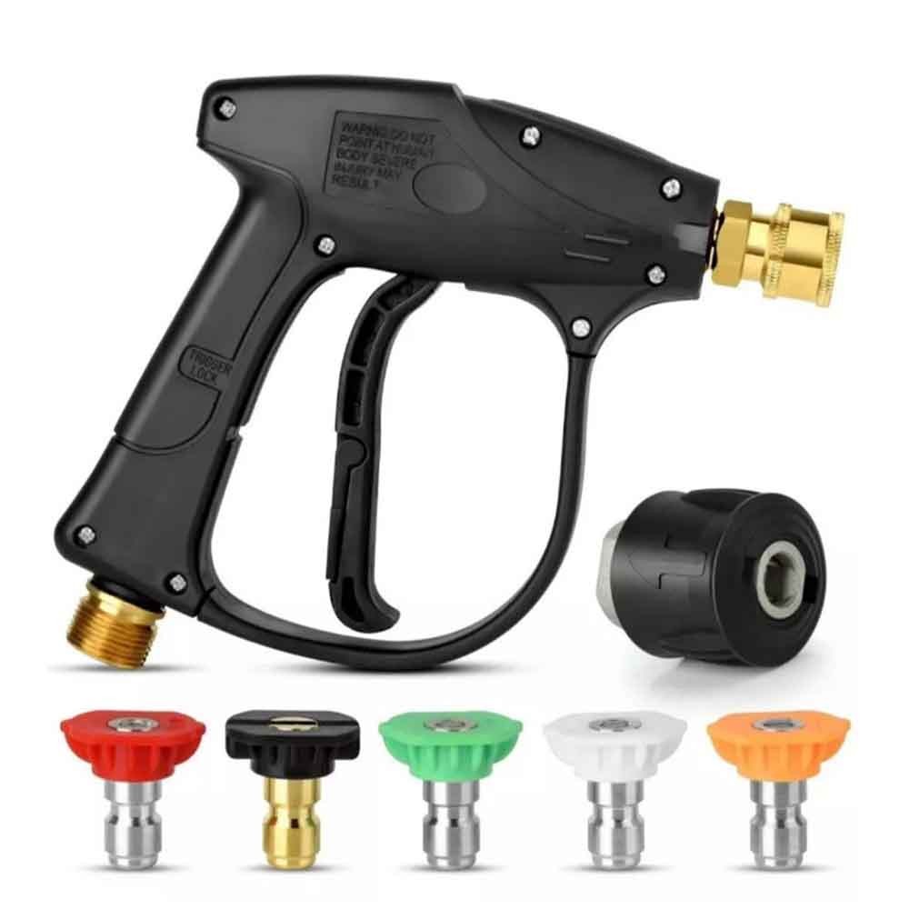 KARCHER PRESSURE WASHER SHORT TRIGGER GUN LANCE STUBBY GUN K SERIES FITMENT | Shopee Singapore
