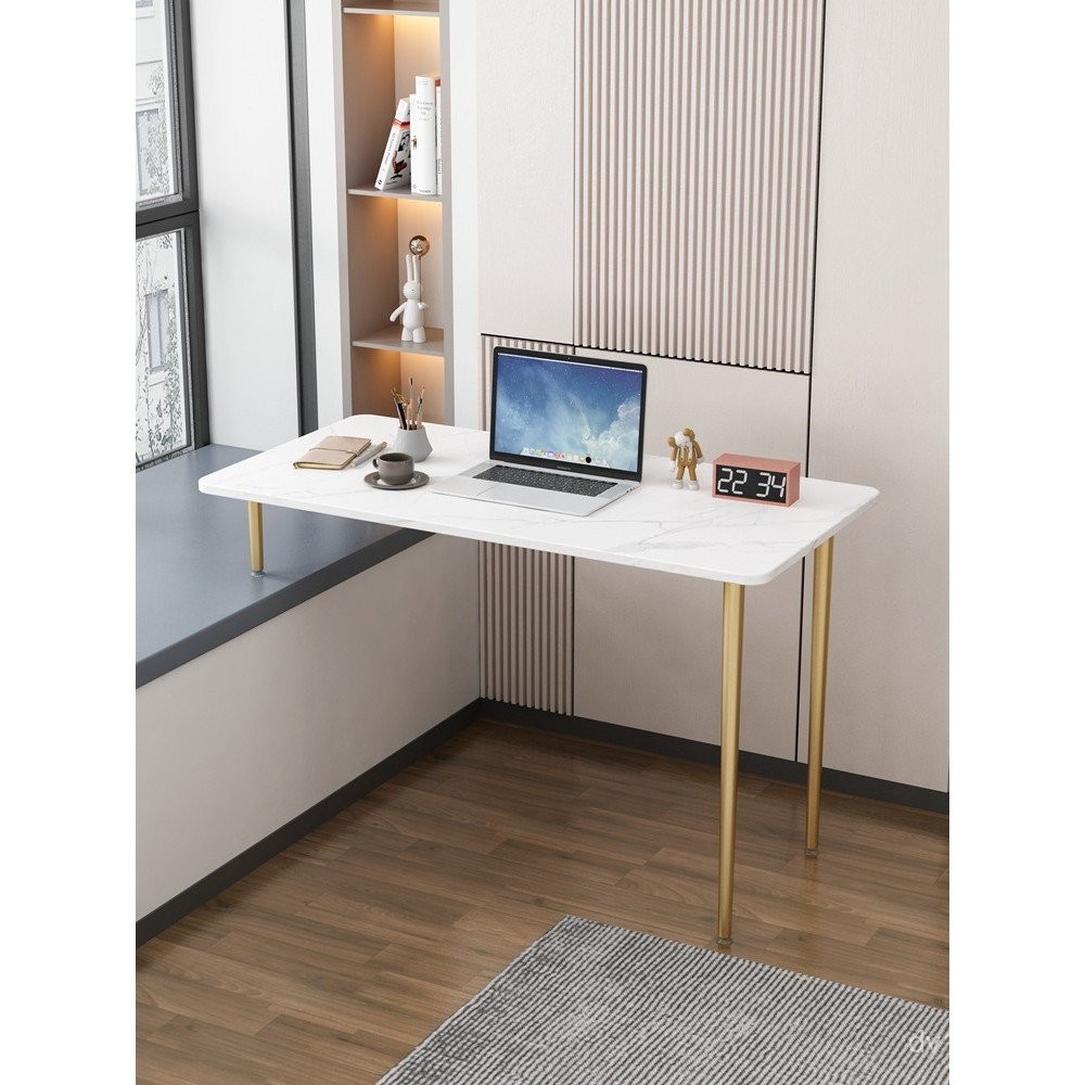 Bay Window Corner High and Low Computer Desk Bay Window Table Wall Desk ...