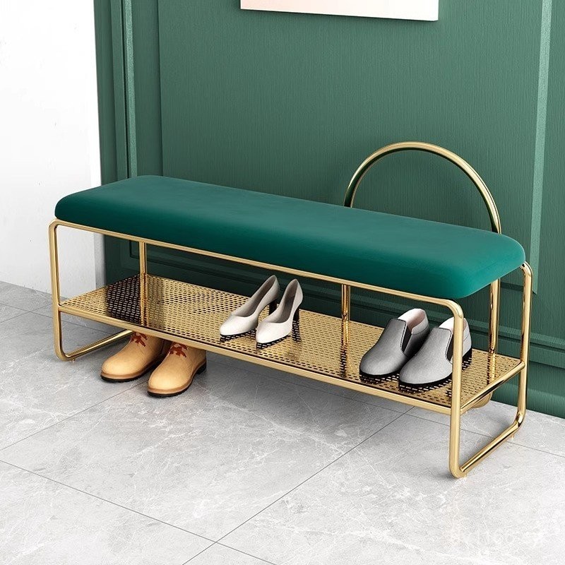 Shoe Bench Long Stool Internet Celebrity Shoe Cabinet Simple Stool Can ...