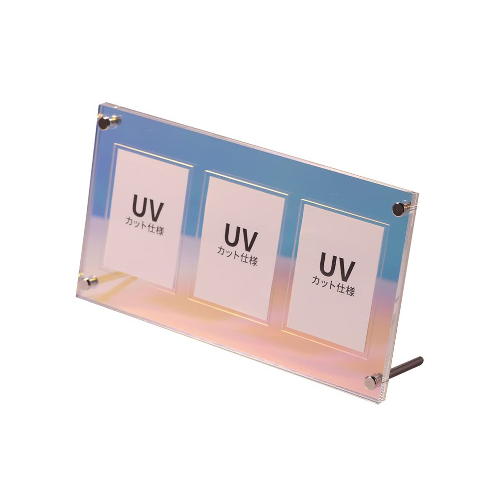 UV-Cut Shield PRO 3-Strand 3-Sheet Sun Protection Trekkie Display Case ...