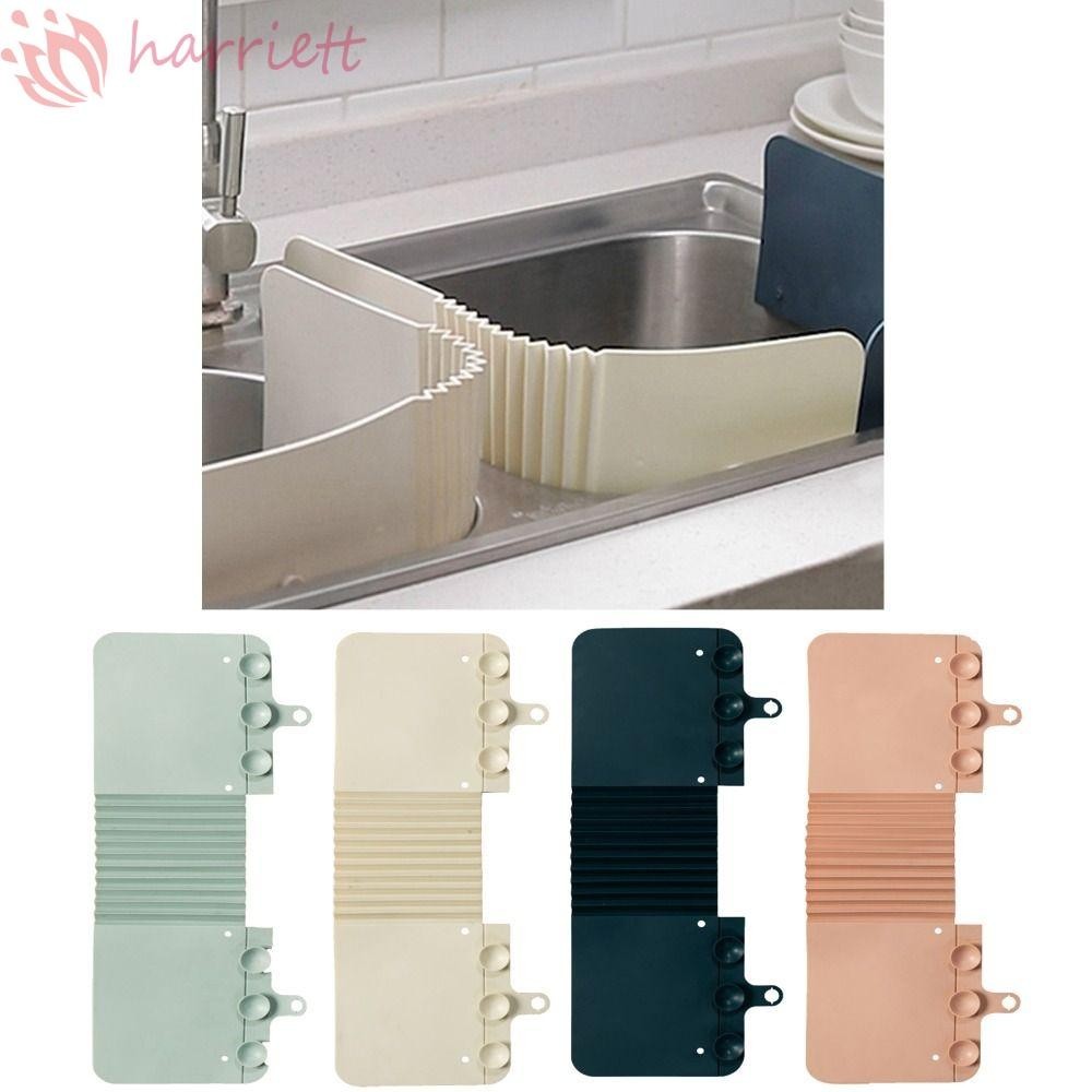 HARRIETT Water Splash Guard, Anti-splash Foldable Sink Water Baffle ...